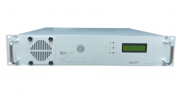 FTC25 – 25W FM Compact Transmitter | RDS, Remote Control & IP Audio Support