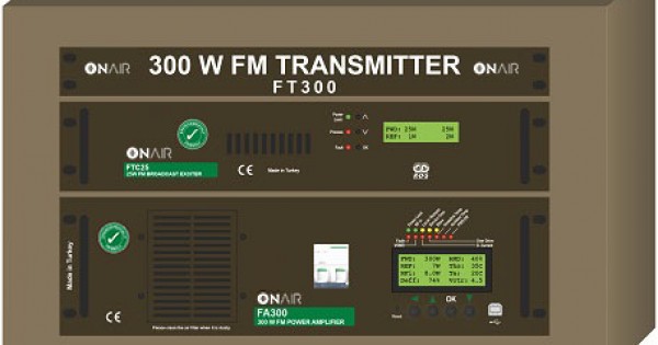 FT300 - 300 W FM Digital Transmitter